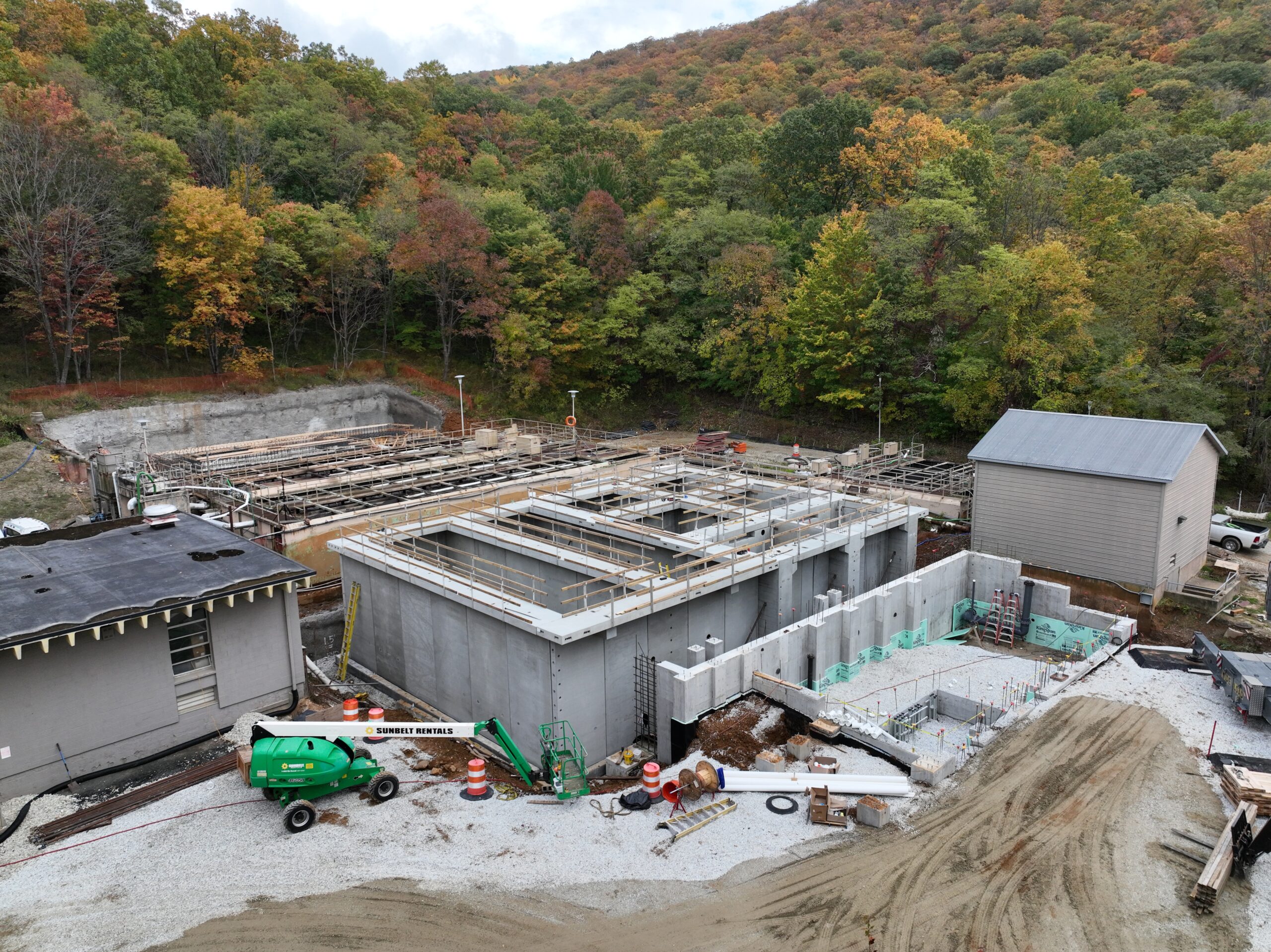 Wintergreen WWTP - English Construction
